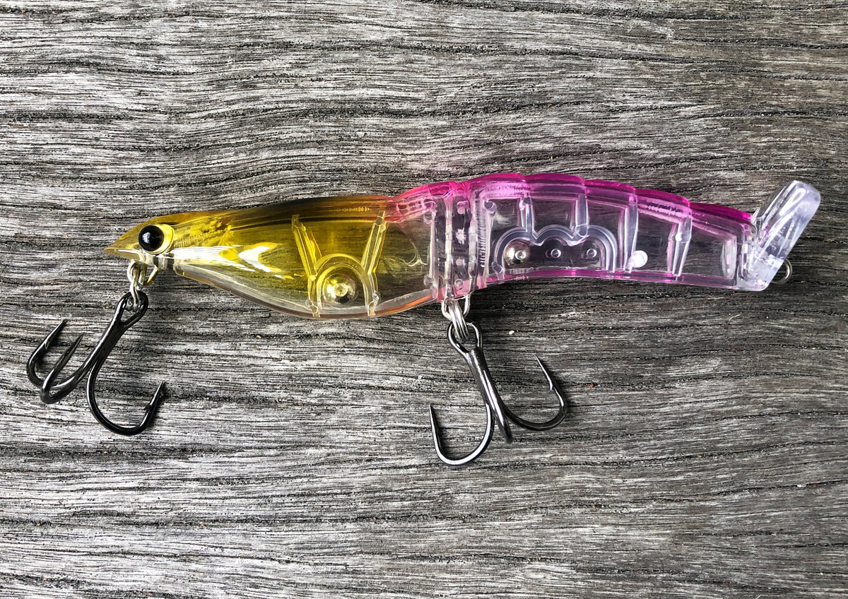 120mm Splash Prawn - Hot Pink – Mick Molnar Designs