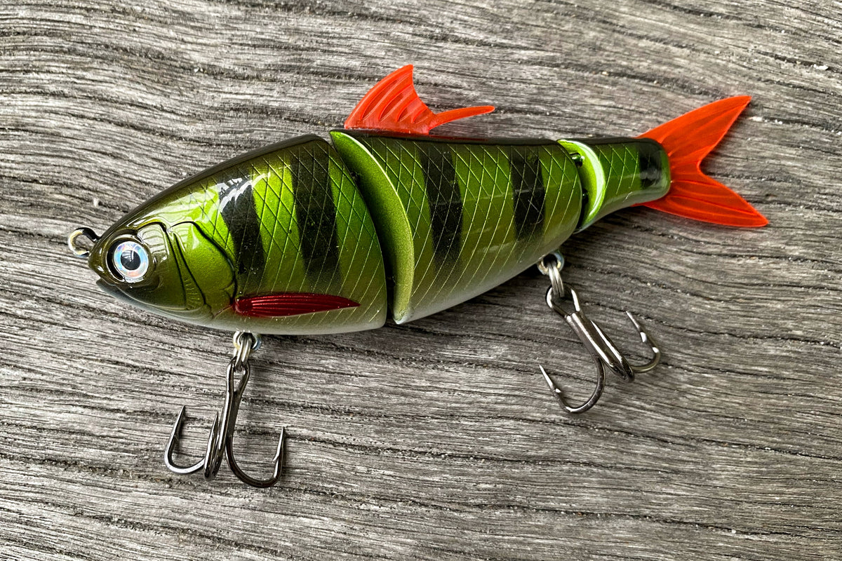 110 BONYSWIM (Sinking) - Redfin Perch – Mick Molnar Designs